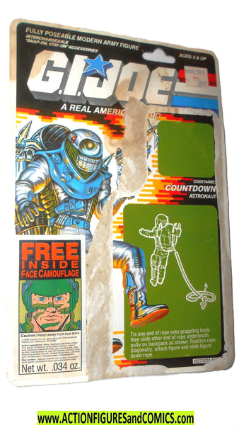 Gi joe COUNTDOWN 1989 complete accessory weapon part ...