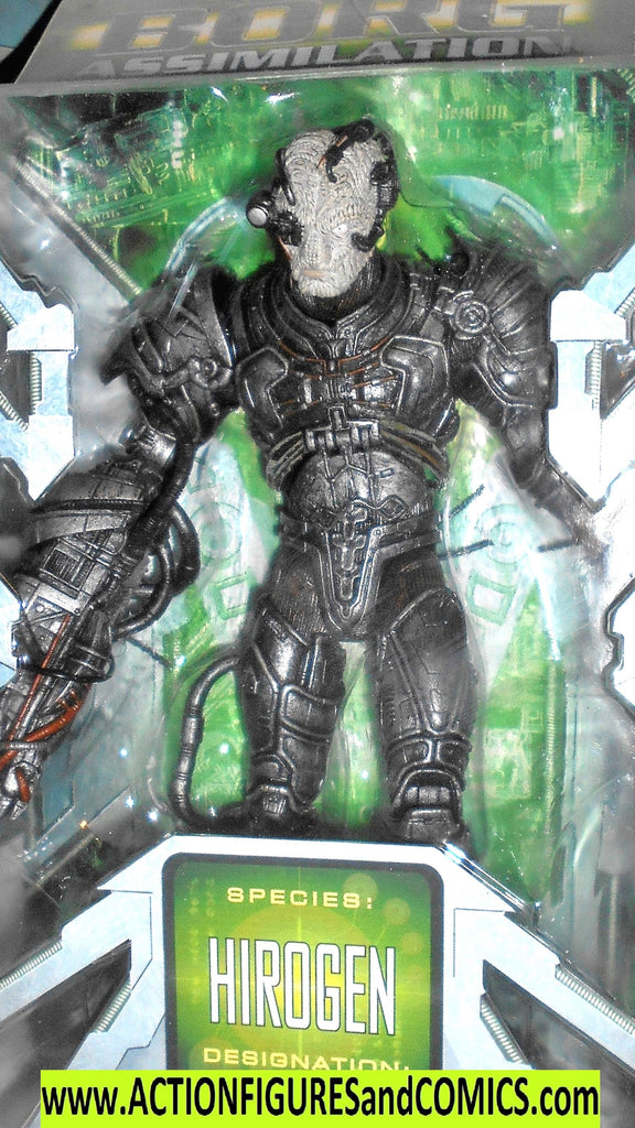 Star Trek BORG HIROGEN 7 inch 2002 art asylum moc – ActionFiguresandComics