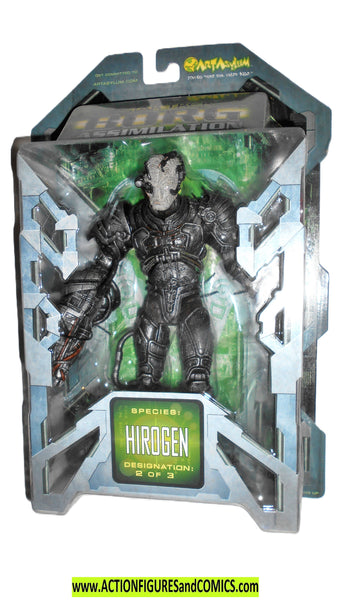 Star Trek BORG HIROGEN 7 inch 2002 art asylum moc – ActionFiguresandComics