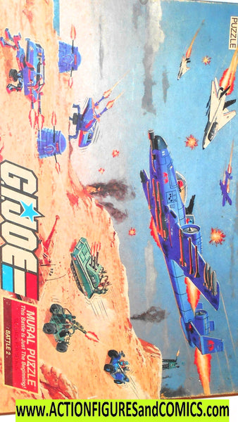 Gi joe Puzzle RATTLER 1985 mural jigsaw MB moc mib – ActionFiguresandComics