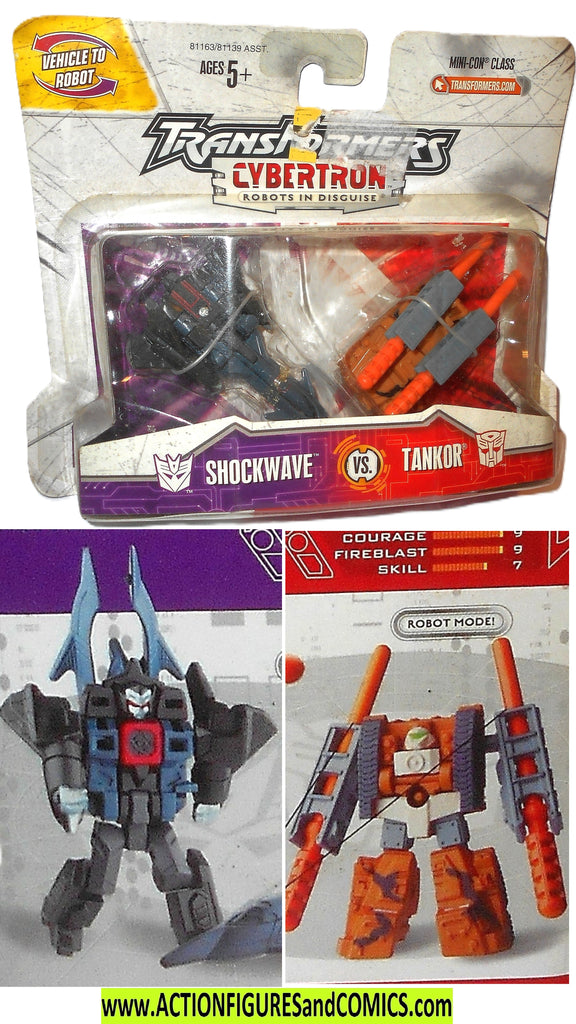 Transformers Cybertron SHOCKWAVE TANKOR minicon moc ...