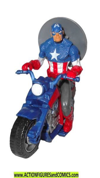 marvel universe CAPTAIN AMERICA avengers attack cycle ...