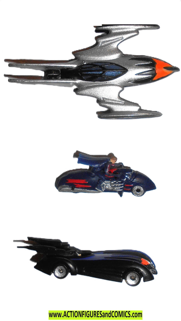 BATMAN & Robin movie BATMOBILE BATPLANE BATCYCLE microverse ...