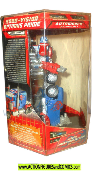 transformers movie OPTIMUS PRIME 2007 Robo Vision mib moc ...