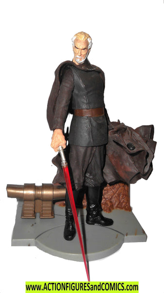 star wars action figures COUNT DOOKU Unleashed 2004 99P ...
