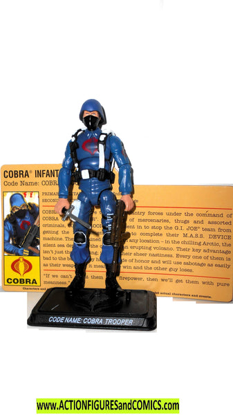 gi joe COBRA TROOPER 2008 v8 25th anniversary mass device ...