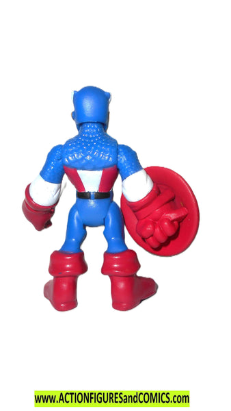 Marvel super hero adventures CAPTAIN AMERICA squad imaginext ...