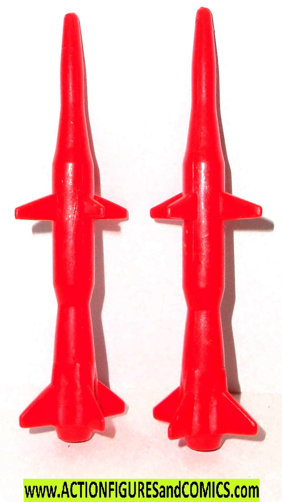 gi joe COBRA STINGER Missile weapon set 1984 2008 parts lot ...