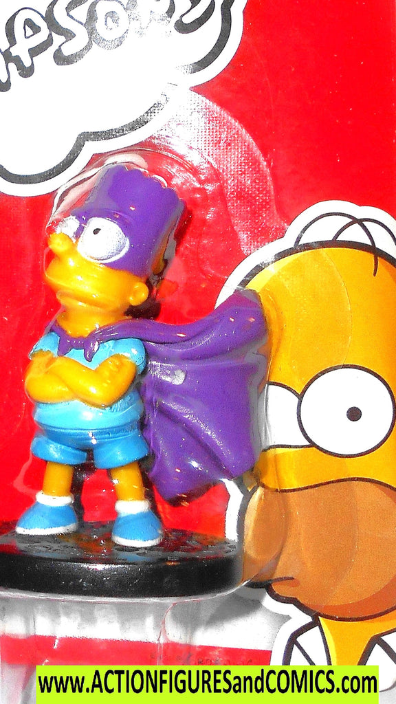 simpsons BART SIMPSON 2015 bartman monogram figurine moc ...