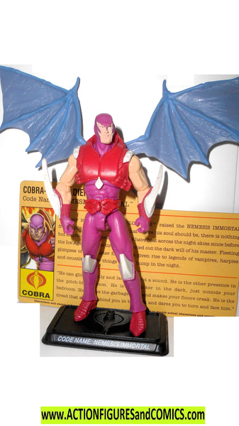 gi joe NEMESIS ENFORCER 2008 v2 25th anniversary comic pack falcon ...