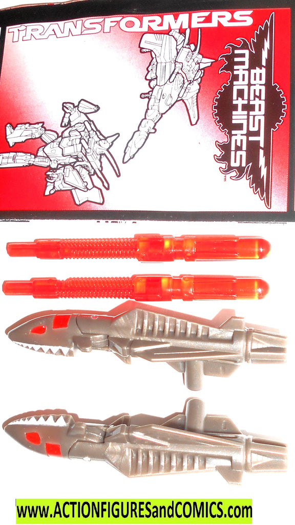 transformers beast machines JETSTORM ULTRA weapon & instructions ...