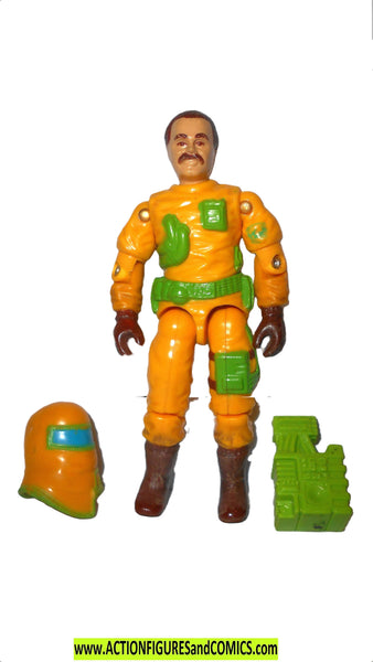 gi joe CLEAN SWEEP 1991 w helmet backpack eco – ActionFiguresandComics
