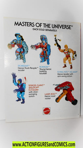 Masters of the Universe STONEDAR Vintage 1985 motu he-man ...