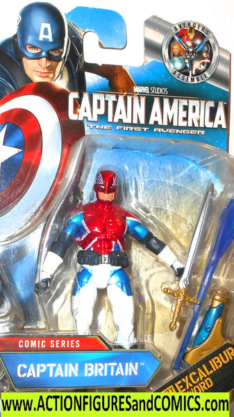 marvel universe CAPTAIN BRITAIN 6 captain america moc ...