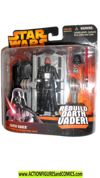 star wars action figures DARTH VADER Rebuild rots movie moc ...
