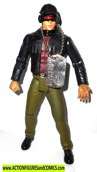 marvel legends CYCLOPS Civilian 2000 Toy biz X-Men movie ...
