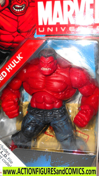 marvel universe HULK 2009 1 wave 28 red rulk moc – ActionFiguresandComics