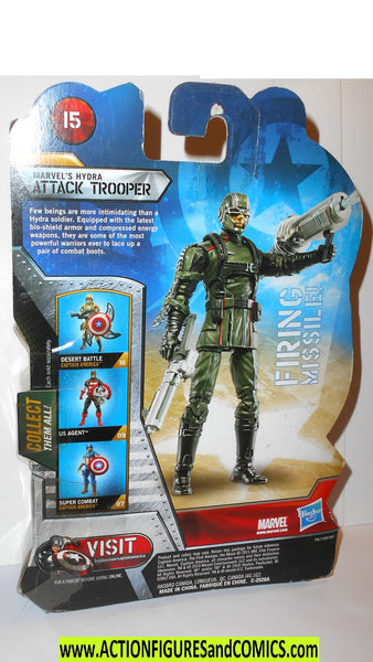 marvel universe HYDRA ATTACK TROOPER 15 captain america moc ...