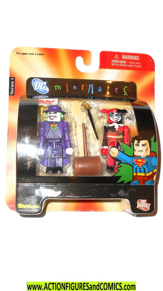 minimates JOKER HARLEY QUINN batman dc universe MOC ...