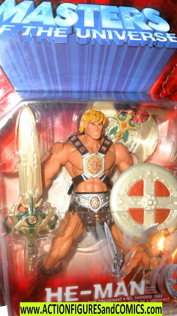 masters of the universe HE-MAN Original 2002 200X moc ...