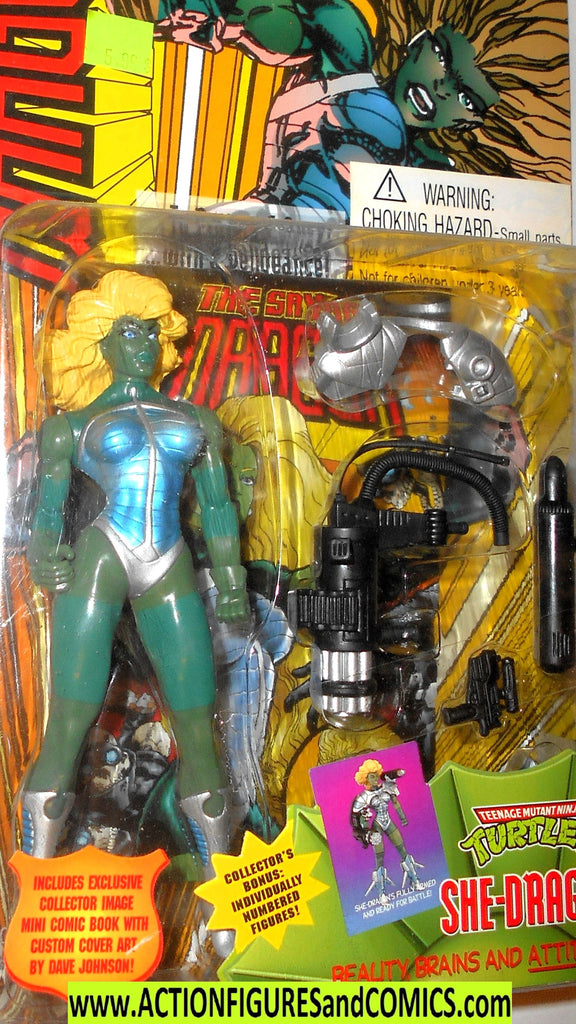 Savage Dragon SHE-DRAGON 1995 playmates image moc – ActionFiguresandComics