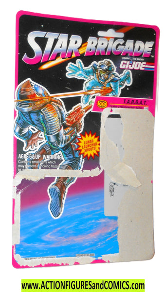 Gi joe TARGAT 1993 v2 cobra space target file card fc ...