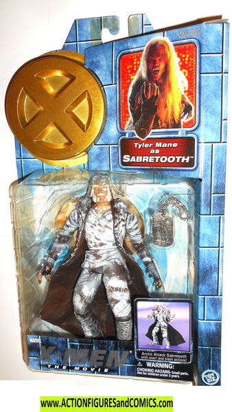 marvel legends SABRETOOTH 2000 GOLD CHASE Toy biz X-Men movie ...