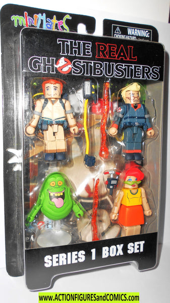 minimates Ghostbusters REAL Series 1 SET boxed 4 pack moc ...