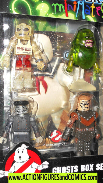 minimates Ghostbusters GHOSTS BOX SET 4 pack moc – ActionFiguresandComics