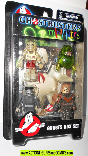 minimates Ghostbusters GHOSTS BOX SET 4 pack moc – ActionFiguresandComics