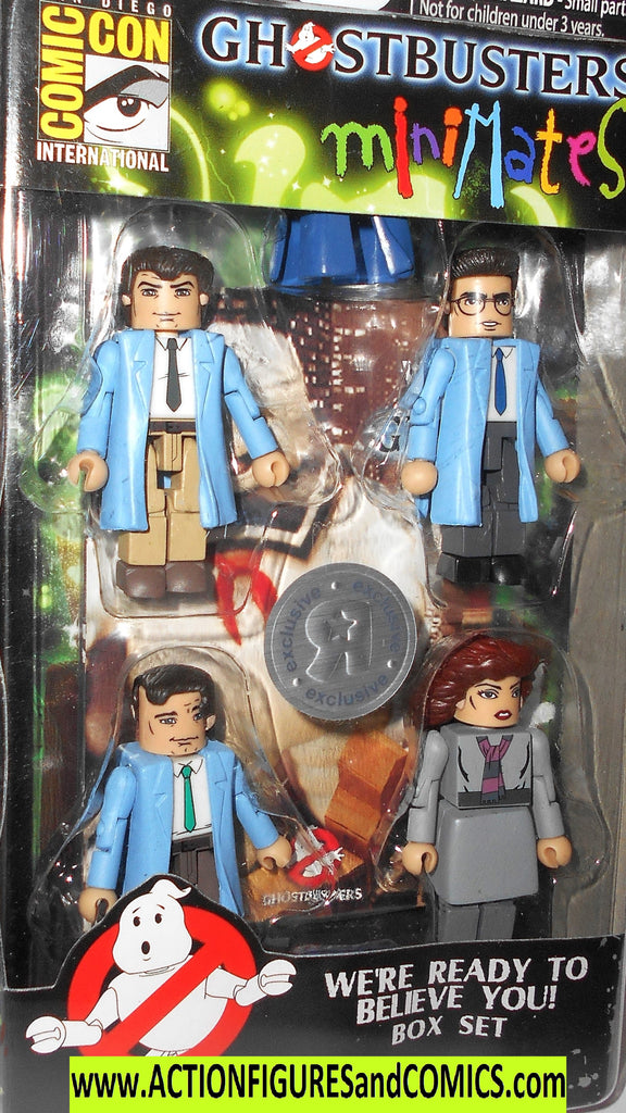 minimates Ghostbusters We're Ready to Believe boxed 4 pack moc ...