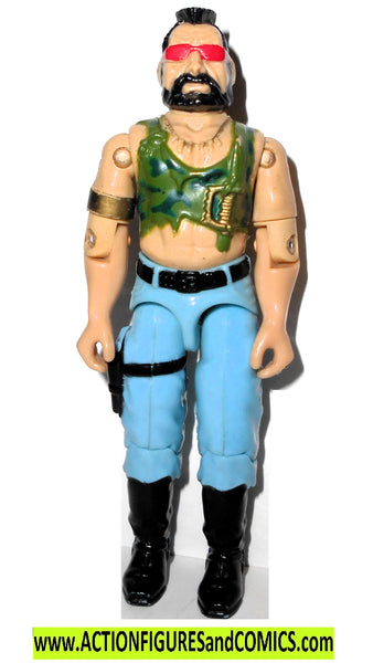 Gi joe RIPPER 1985 v1 100% COMPLETE grey file card dreadnock ...