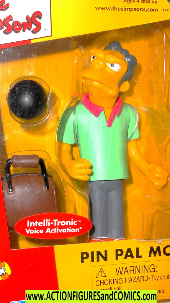 Simpsons MOE pin pal toyfare bowling playmates moc mib ...