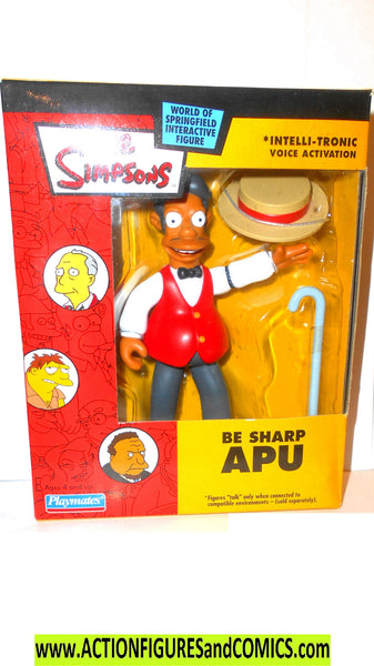 simpsons APU BE SHARP playmates springfield moc mib ...