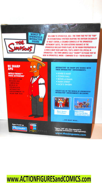 simpsons APU BE SHARP playmates springfield moc mib ...