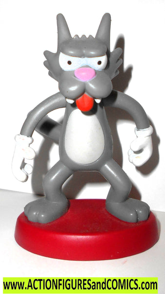 Simpsons ITCHY & SCRATCHY 2001 series 4 cat mouse wos fig ...