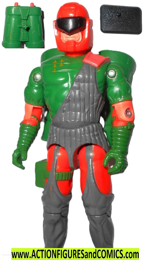Gi joe FLAK VIPER 1993 v2 w stand backpack gijoe – ActionFiguresandComics