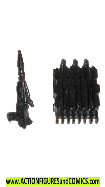 Gi joe MAJOR BLUDD 1983 Gun & Backpack set weapon part ...