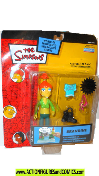 Simpsons BRANDINE 2004 series 15 wos playmates moc – ActionFiguresandComics