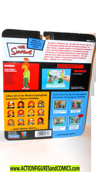 Simpsons BRANDINE 2004 series 15 wos playmates moc – ActionFiguresandComics