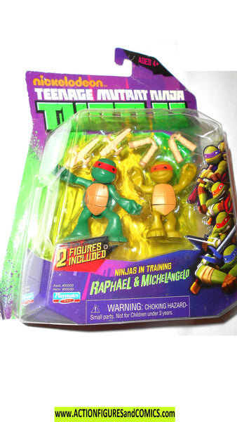 teenage mutant ninja turtles RAPH & MIKEY training moc ...