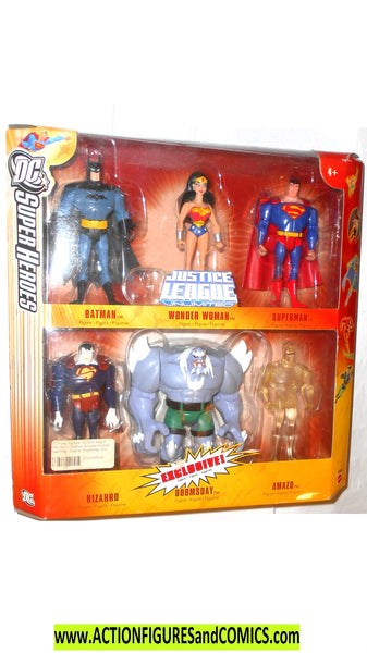 Justice league unlimited DOOMSDAY 6 pack dc universe mib moc ...
