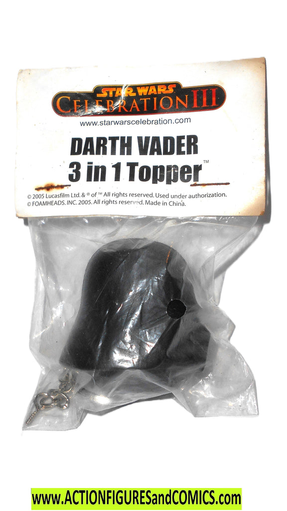 star wars DARTH VADER Celebration III 3 in 1 Foam Topper ...