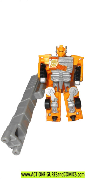 transformers RID OPTIMUS PRIME firetruck robots in disguise yellow ...