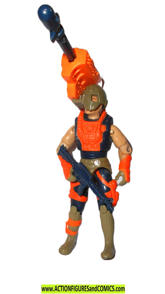 gi joe MUSKRAT 1993 v3 Battle corps helmet gun launcher ...