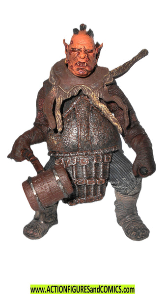 Lord of the Rings ORC CAPTAIN 2005 uruk hai toy biz lotr movie ...
