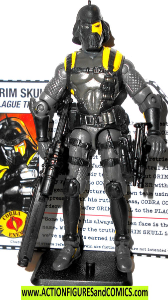 Gi joe GRIM SKULL 2006 Plague trooper direct DTC gijoe g i ...