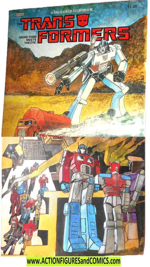 Transformers DECEPTICON HIJACK 1985 marvel books – ActionFiguresandComics