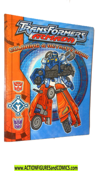 Transformers Armada COLORING Activity BOOK 2003 2 – ActionFiguresandComics