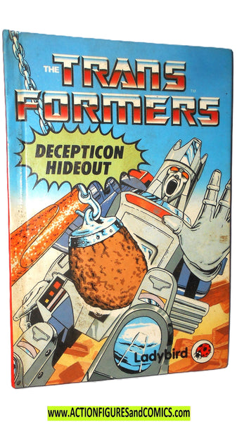 Transformers DECEPTICON HIDEOUT 1986 book vintage – ActionFiguresandComics